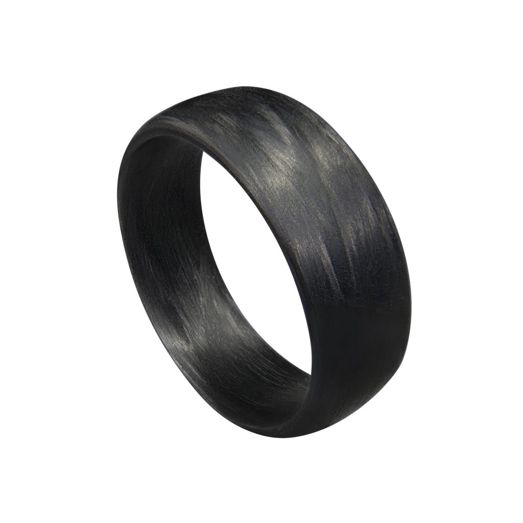 Texalium Silver Legacy Ring - CORE CARBON RINGS