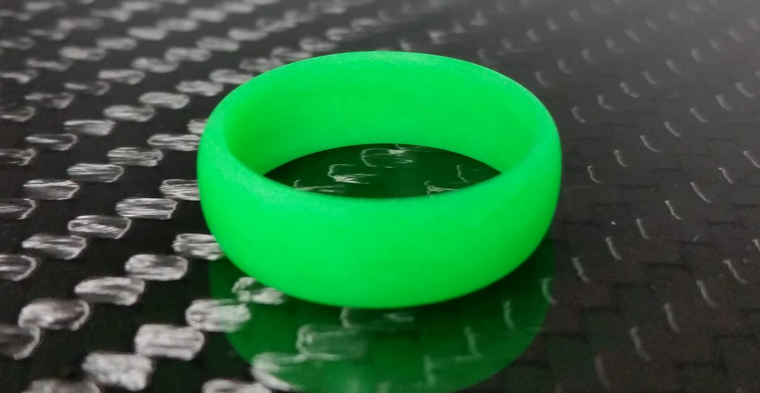 Legacy Green Glow in the Dark Ring - CORE CARBON RINGS
