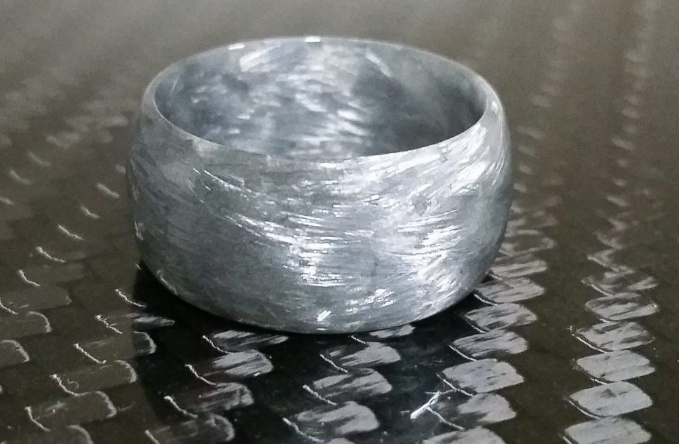 Texalium Silver Legacy Ring | CORE CARBON RINGS